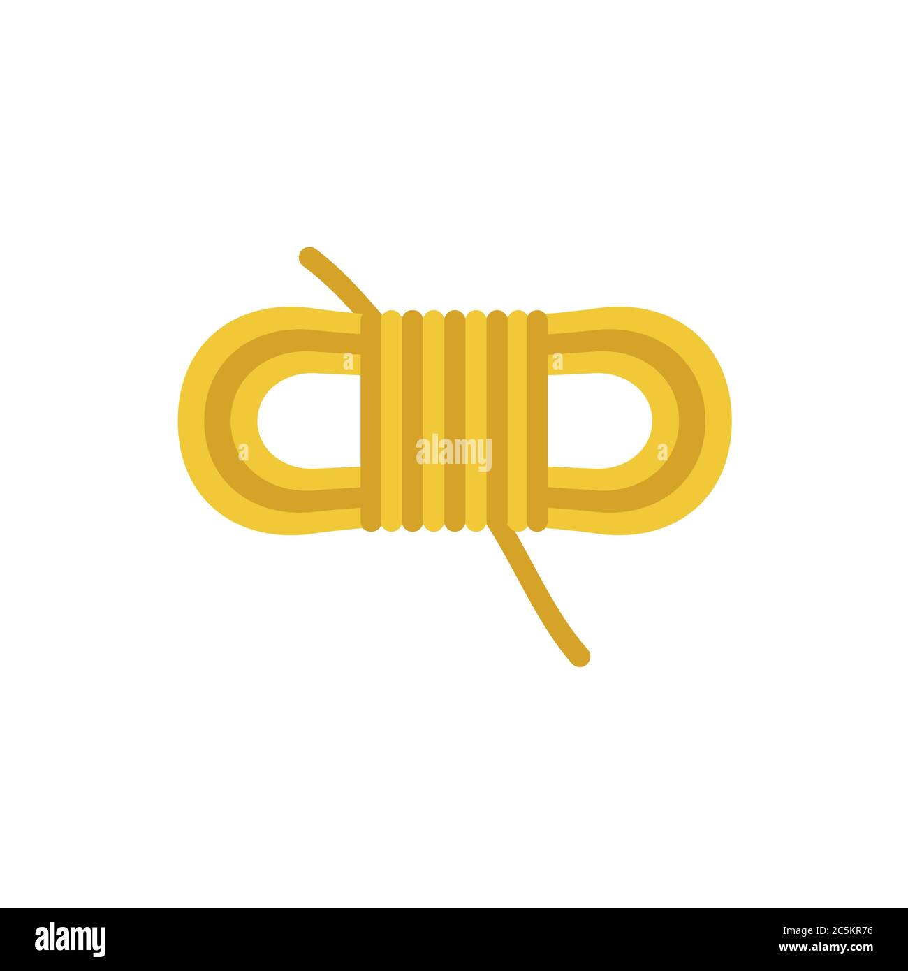 Thick rope for safety Stock Vector Images - Alamy