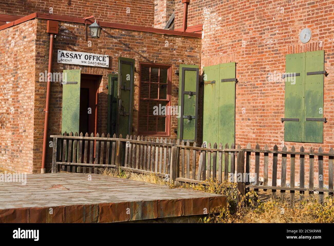 Assay Office at the Columbia State Historic Park, California Gold ...