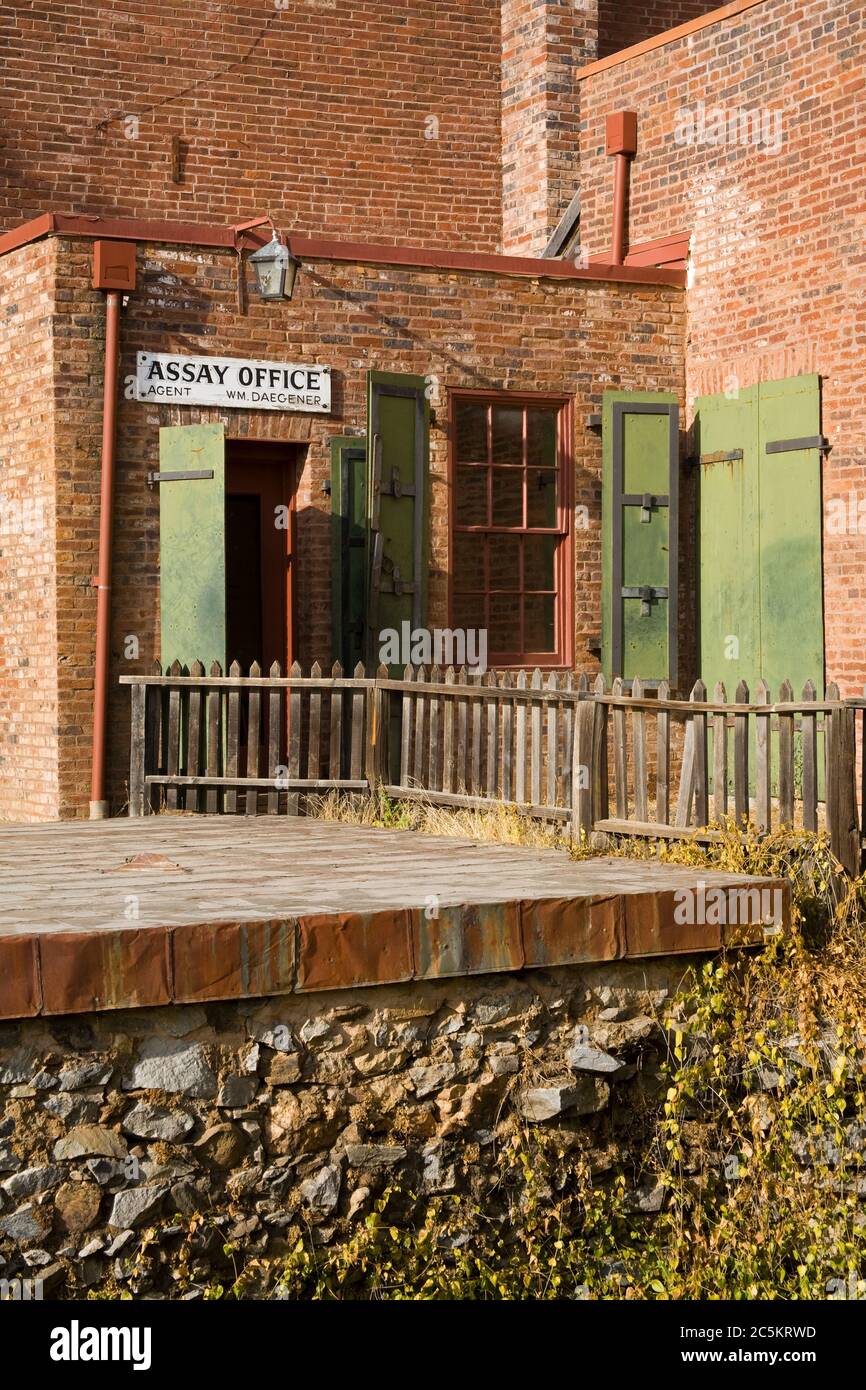 Assay Office at the Columbia State Historic Park, California Gold ...