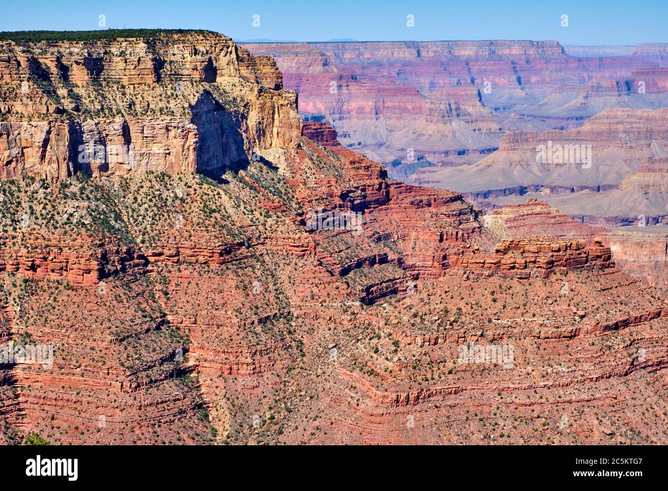 View from the edge of Grand Canyon. USA Stock Photo - Alamy