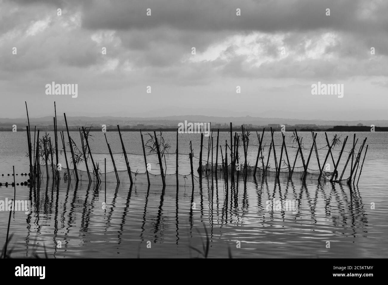 Valencia albufera natural park Black and White Stock Photos & Images ...