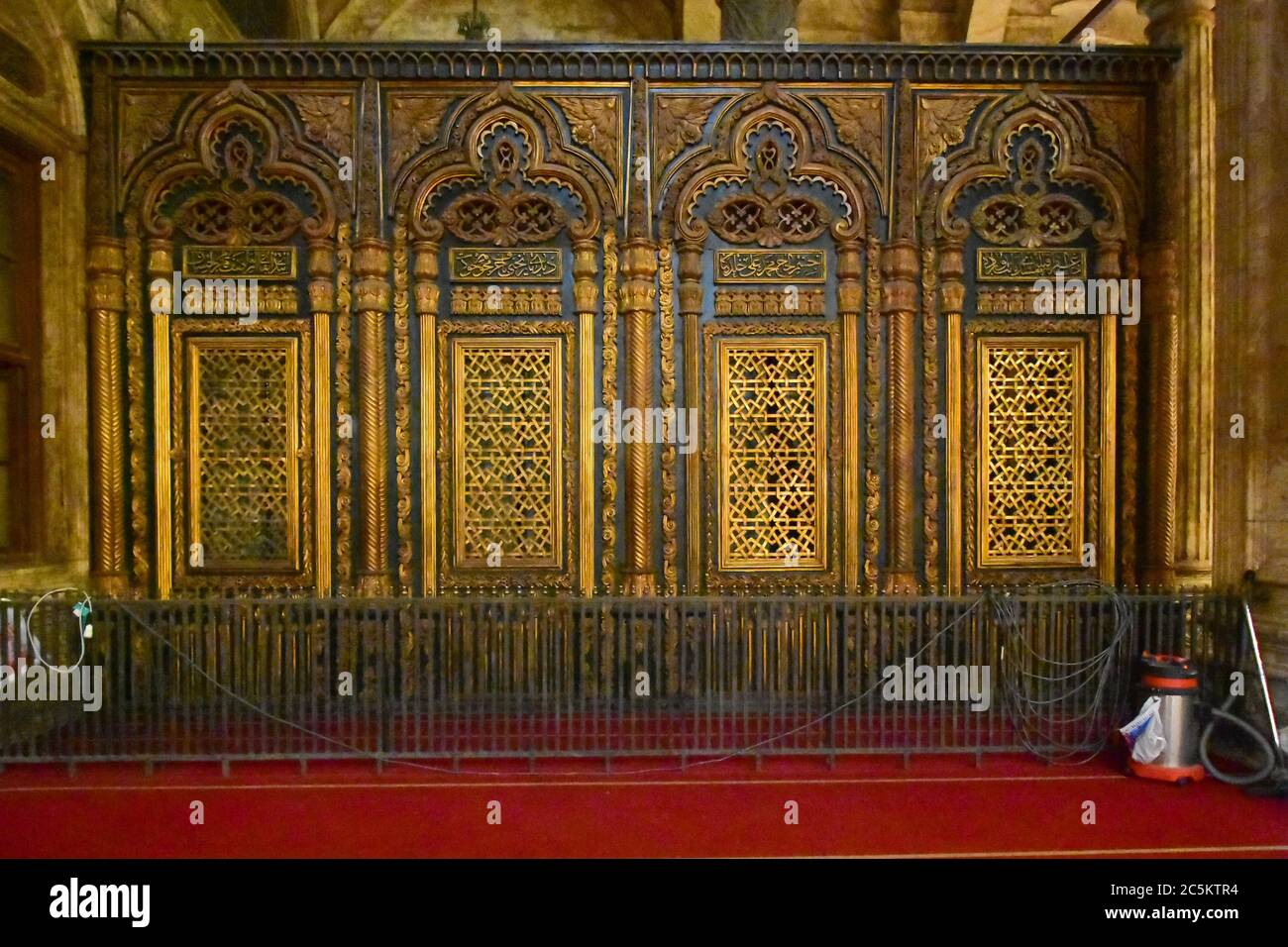 Tomb of Muhammad Ali Pasha inside the Mosque of Muhammad Ali in the ...