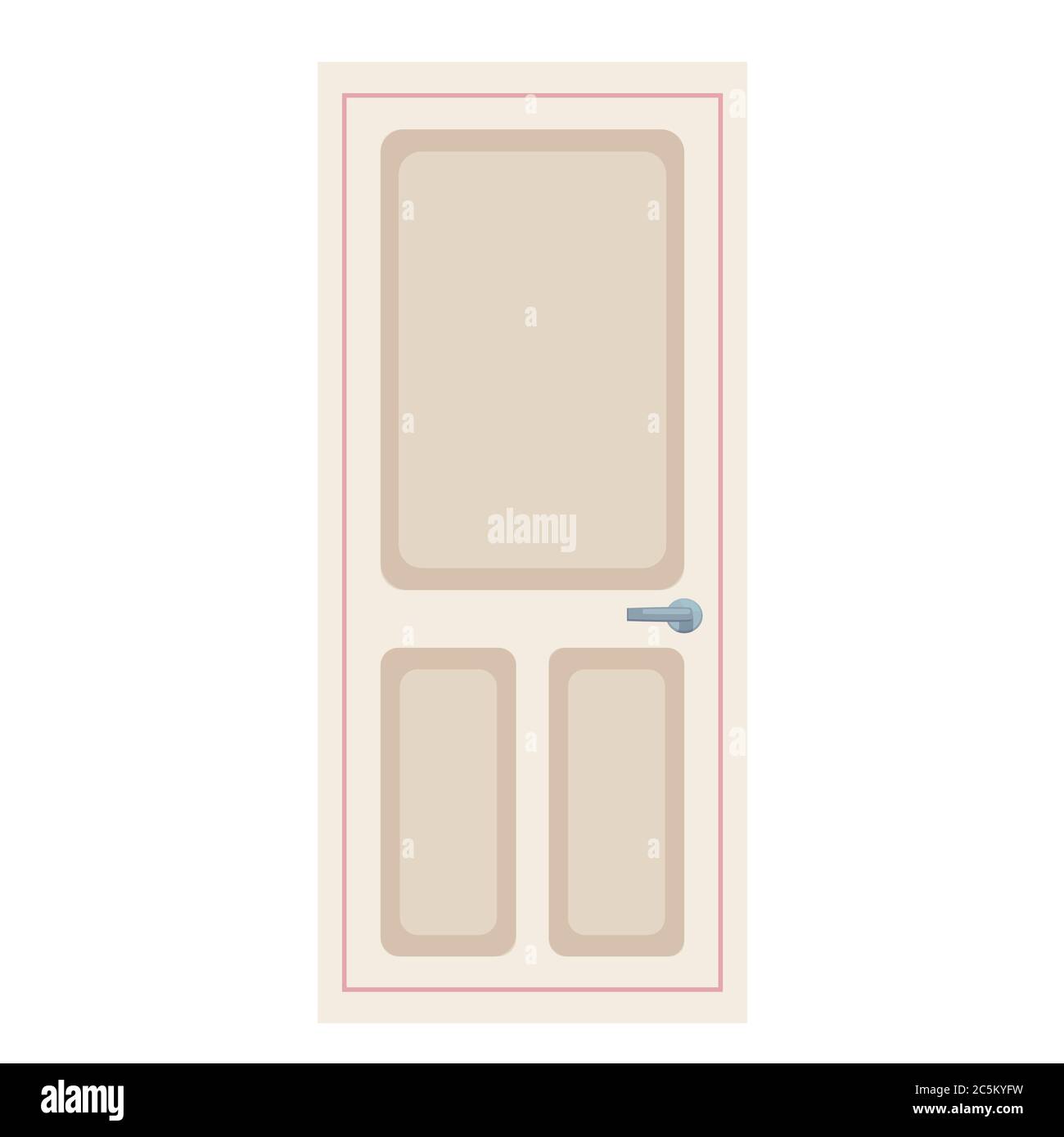 Window handle on closed Stock Vector Images - Alamy