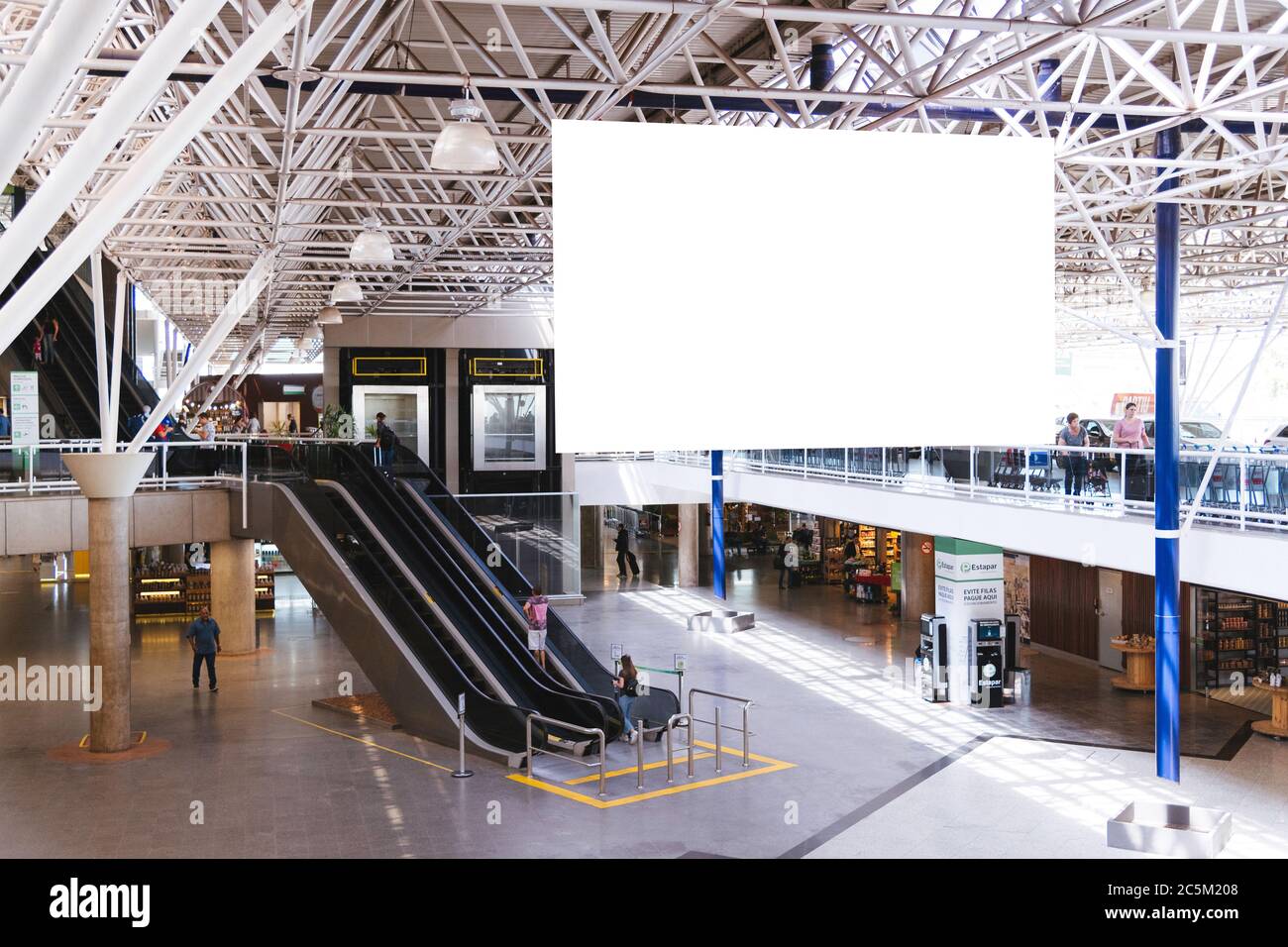 Blank advertising space Stock Photo - Alamy