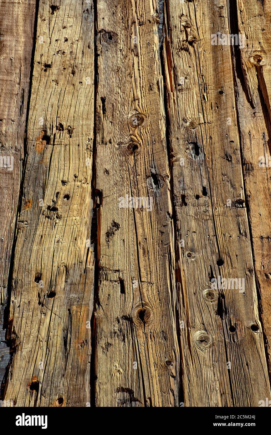Old, wooden boards with texture as background Stock Photo - Alamy