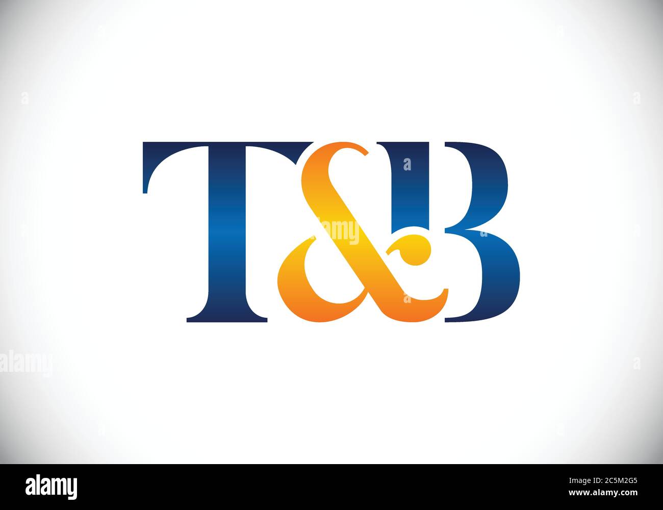 Initial Monogram Letter T B Logo Design Vector Template. T B Letter ...
