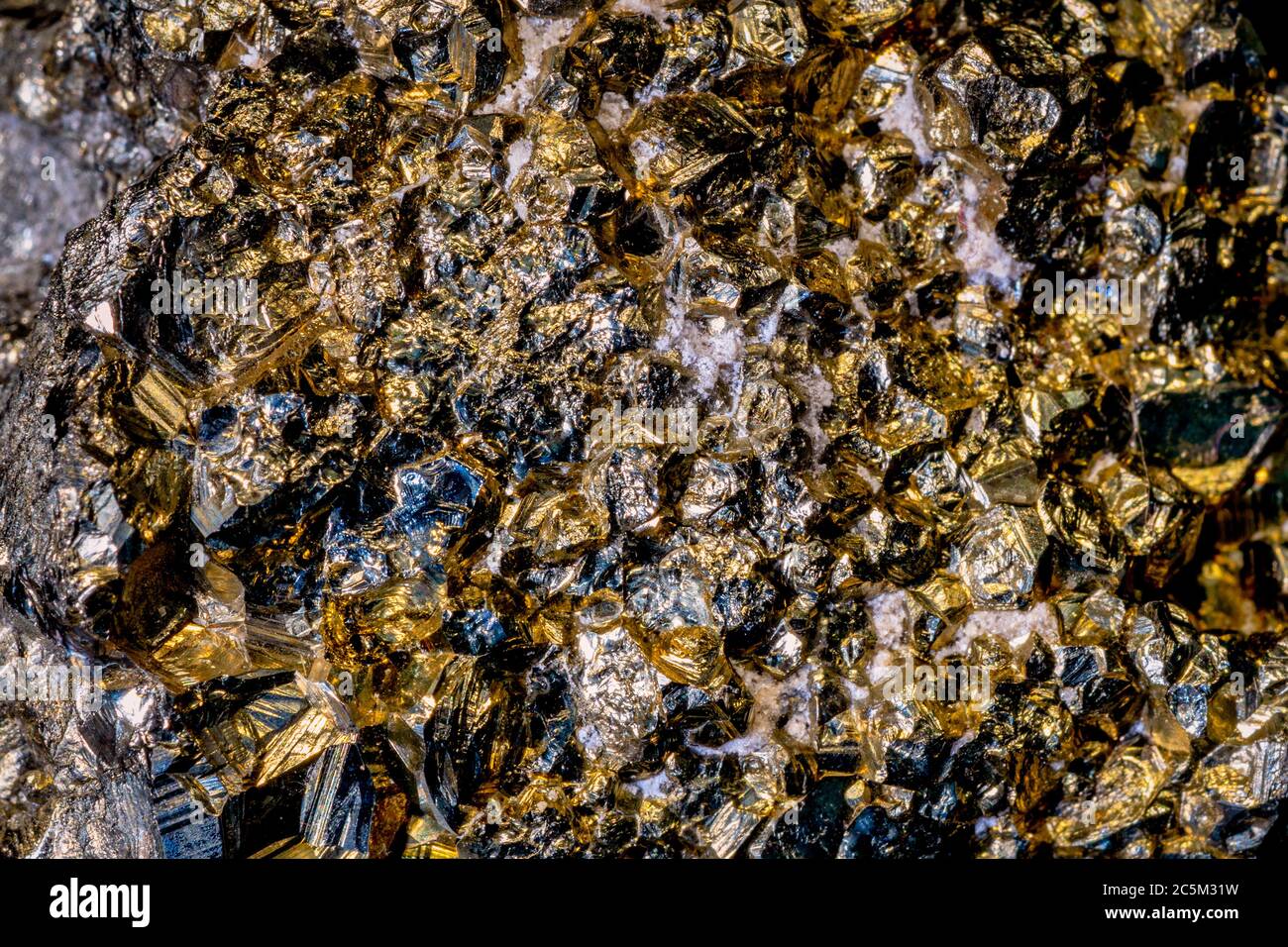 Macro of crystal showing textures Stock Photo - Alamy