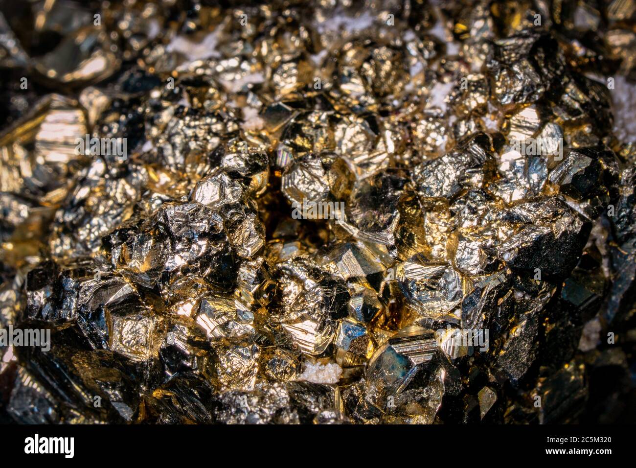 Macro of crystal showing textures Stock Photo - Alamy