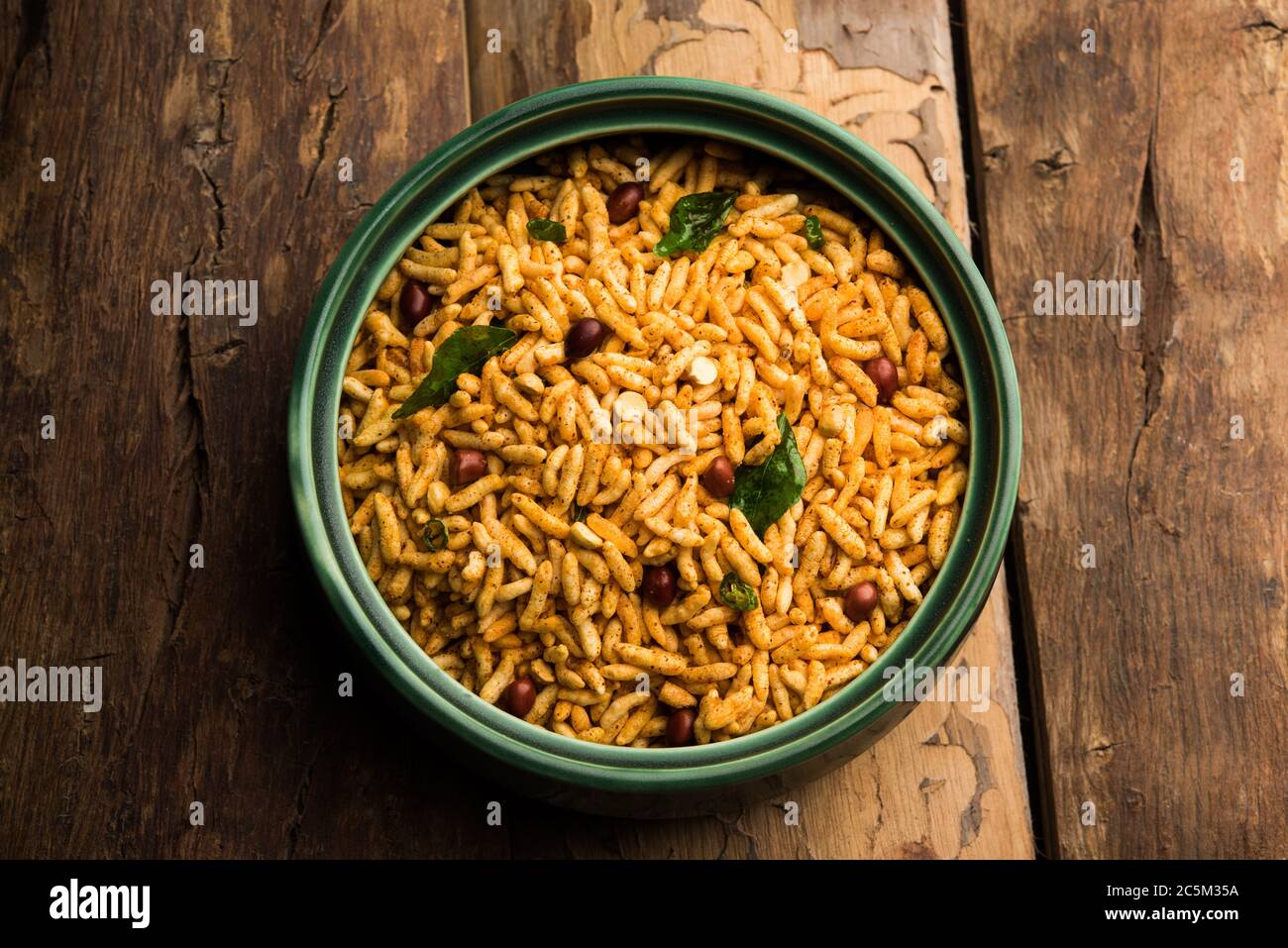 Puffed Rice Chivda is a savory and spicy bhel item made using murmura ...