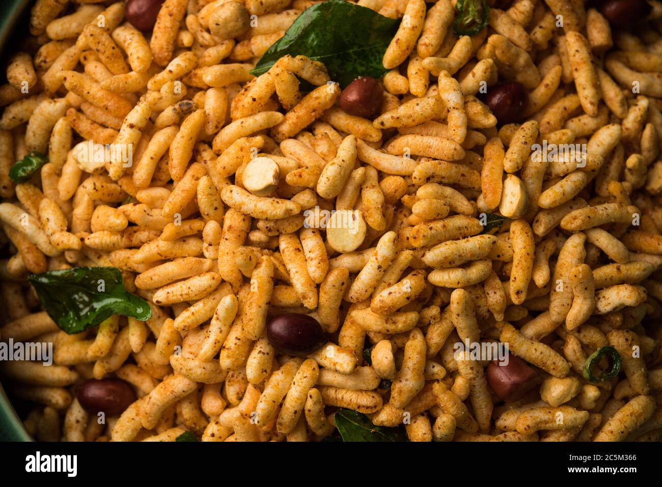 Puffed Rice Chivda is a savory and spicy bhel item made using murmura ...