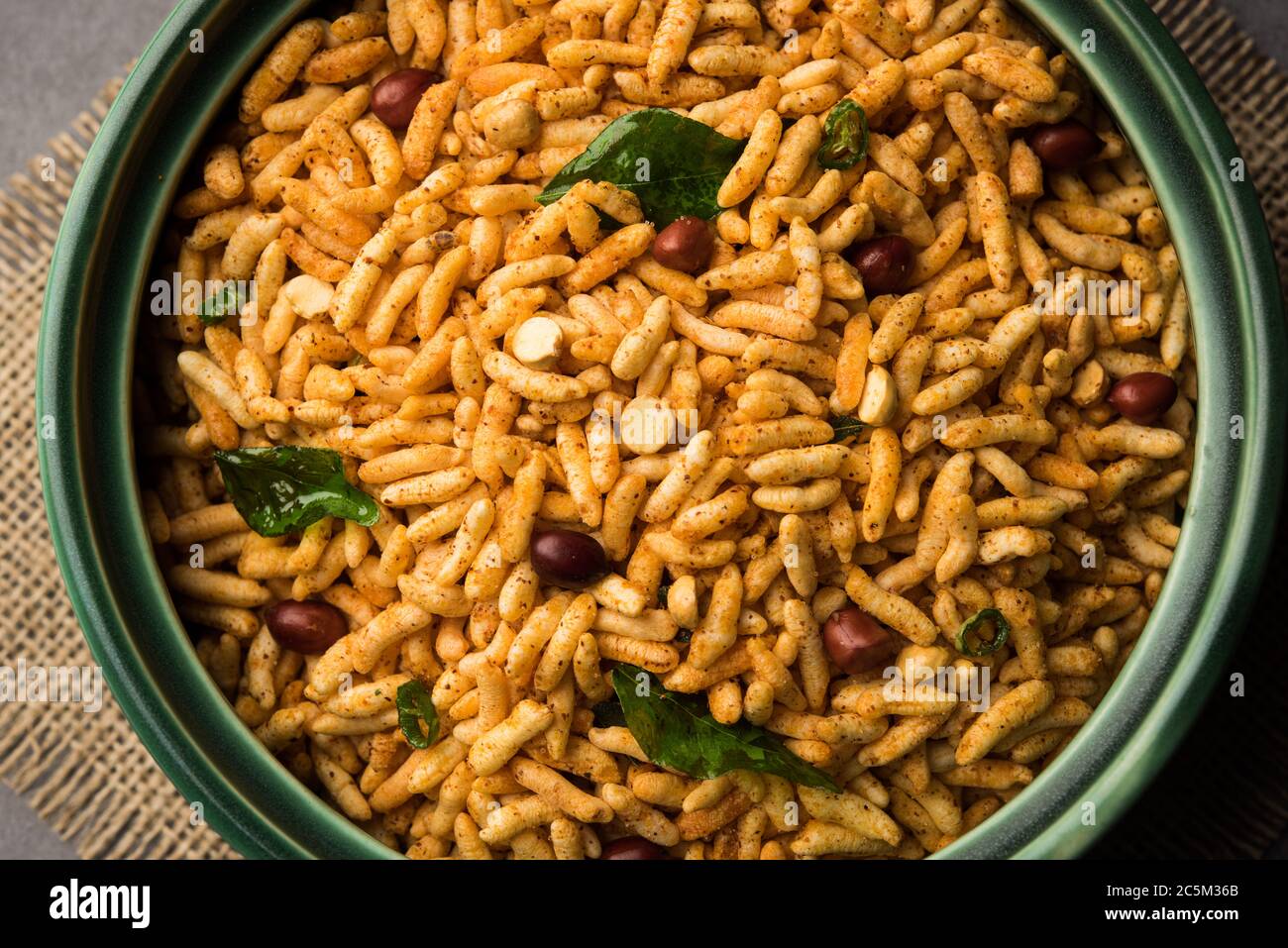 Puffed Rice Chivda is a savory and spicy bhel item made using murmura ...