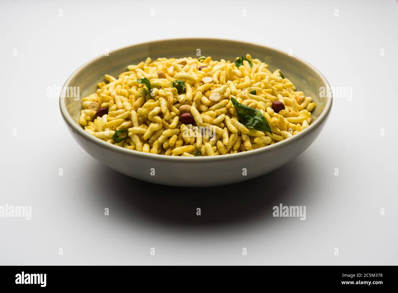 Puffed Rice Chivda is a savory and spicy bhel item made using murmura ...