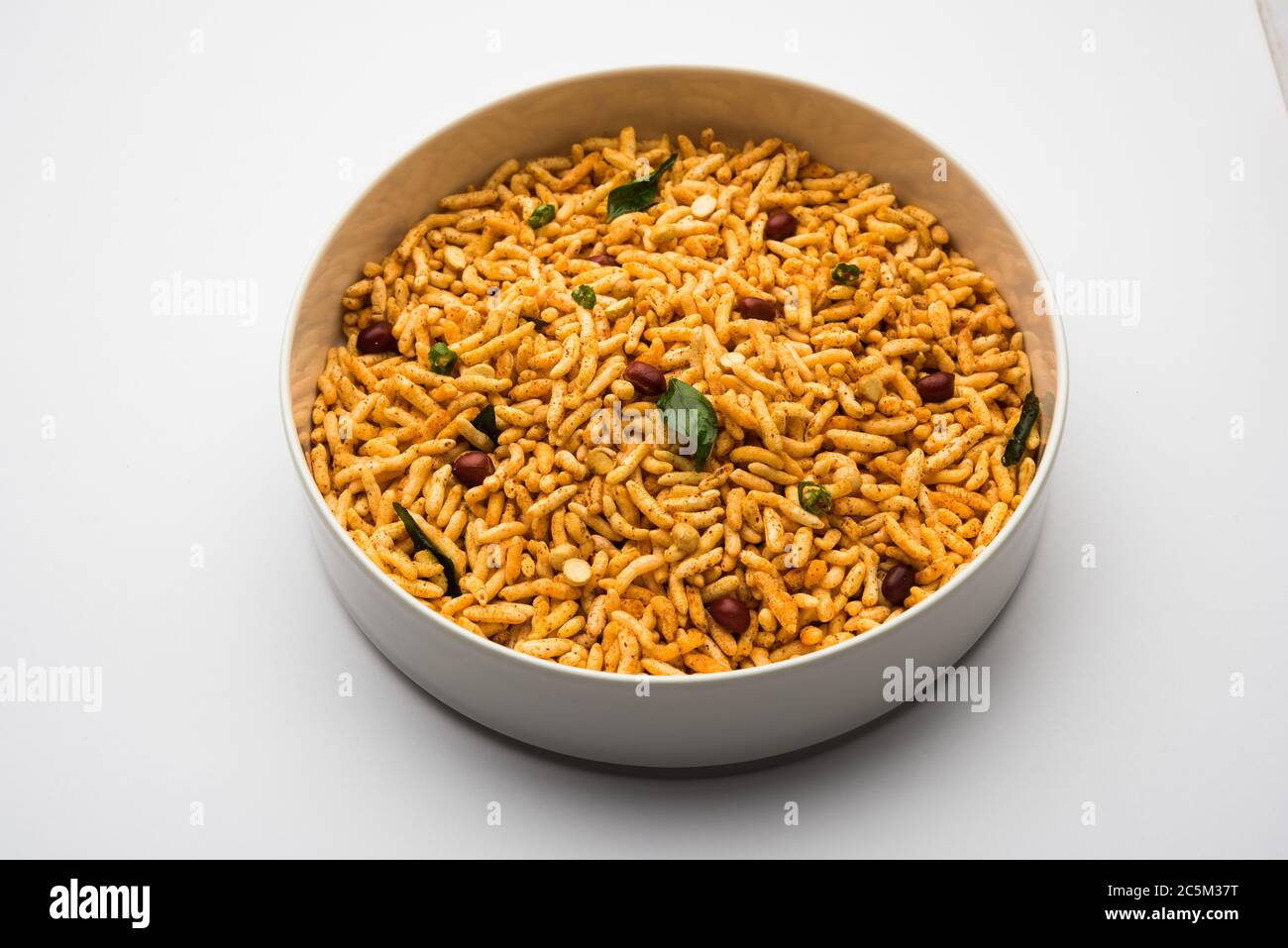 Puffed Rice Chivda is a savory and spicy bhel item made using murmura ...