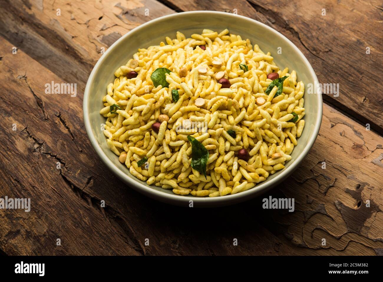 Puffed Rice Chivda is a savory and spicy bhel item made using murmura ...