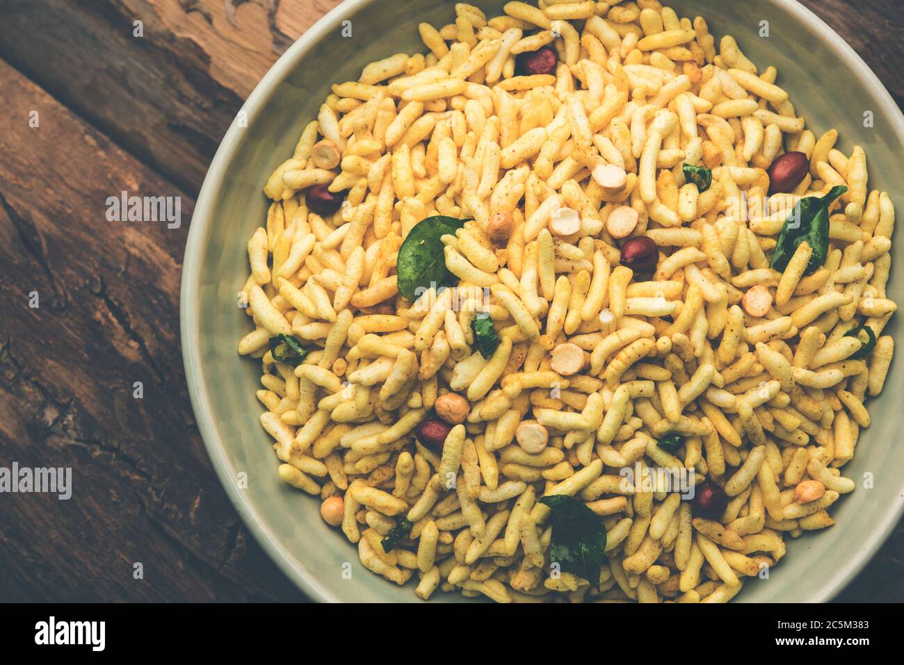 Puffed Rice Chivda is a savory and spicy bhel item made using murmura ...
