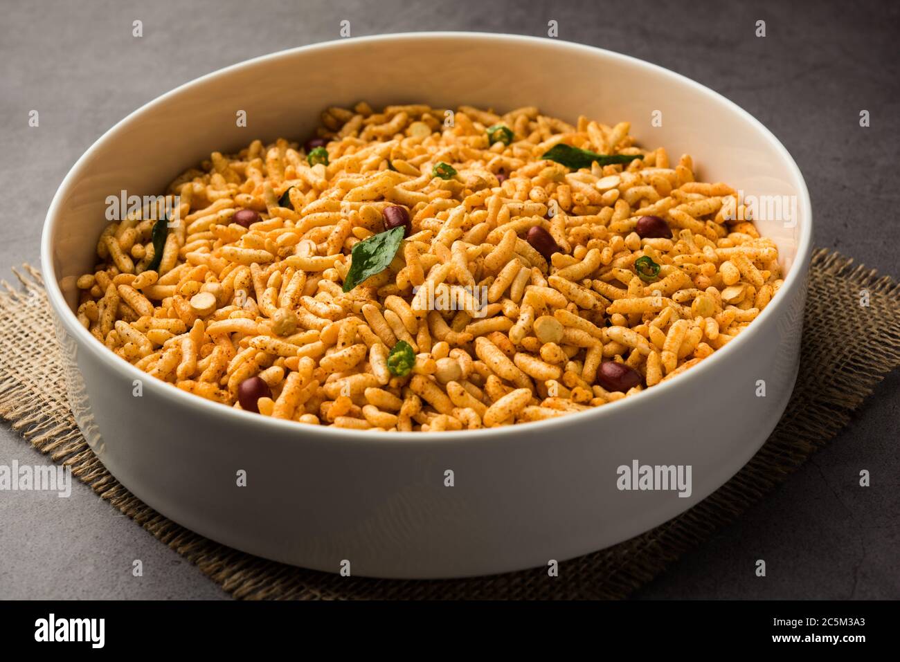 Puffed Rice Chivda is a savory and spicy bhel item made using murmura ...