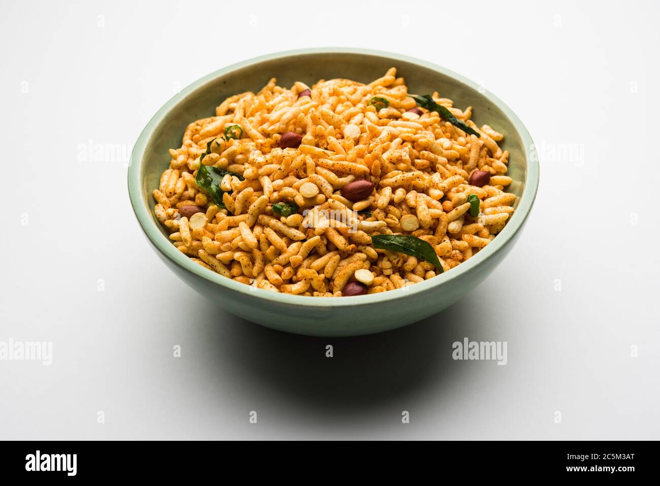 Puffed Rice Chivda is a savory and spicy bhel item made using murmura ...