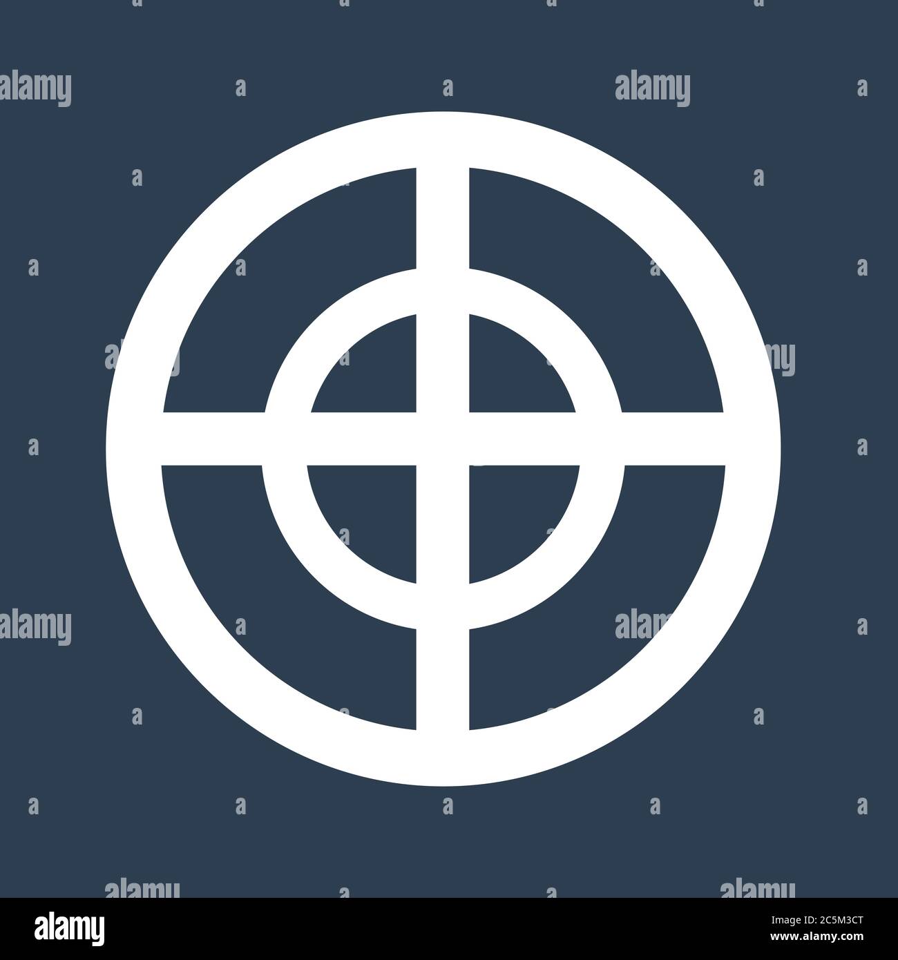 Arrow button on pole Stock Vector Images - Alamy