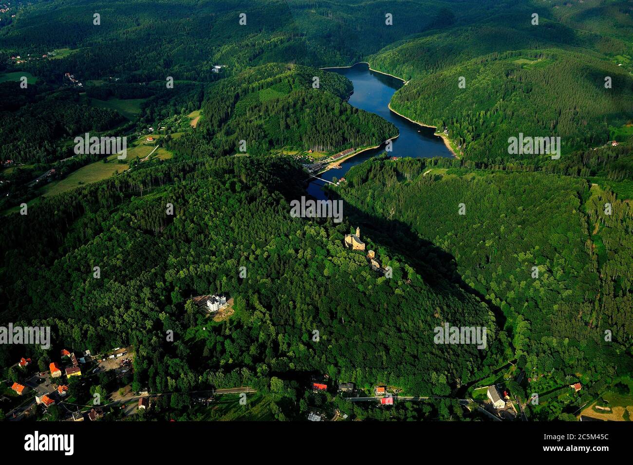 dolnoslaskie, castle grodno, zagorze sl, silesia, poland, lower silesia ...