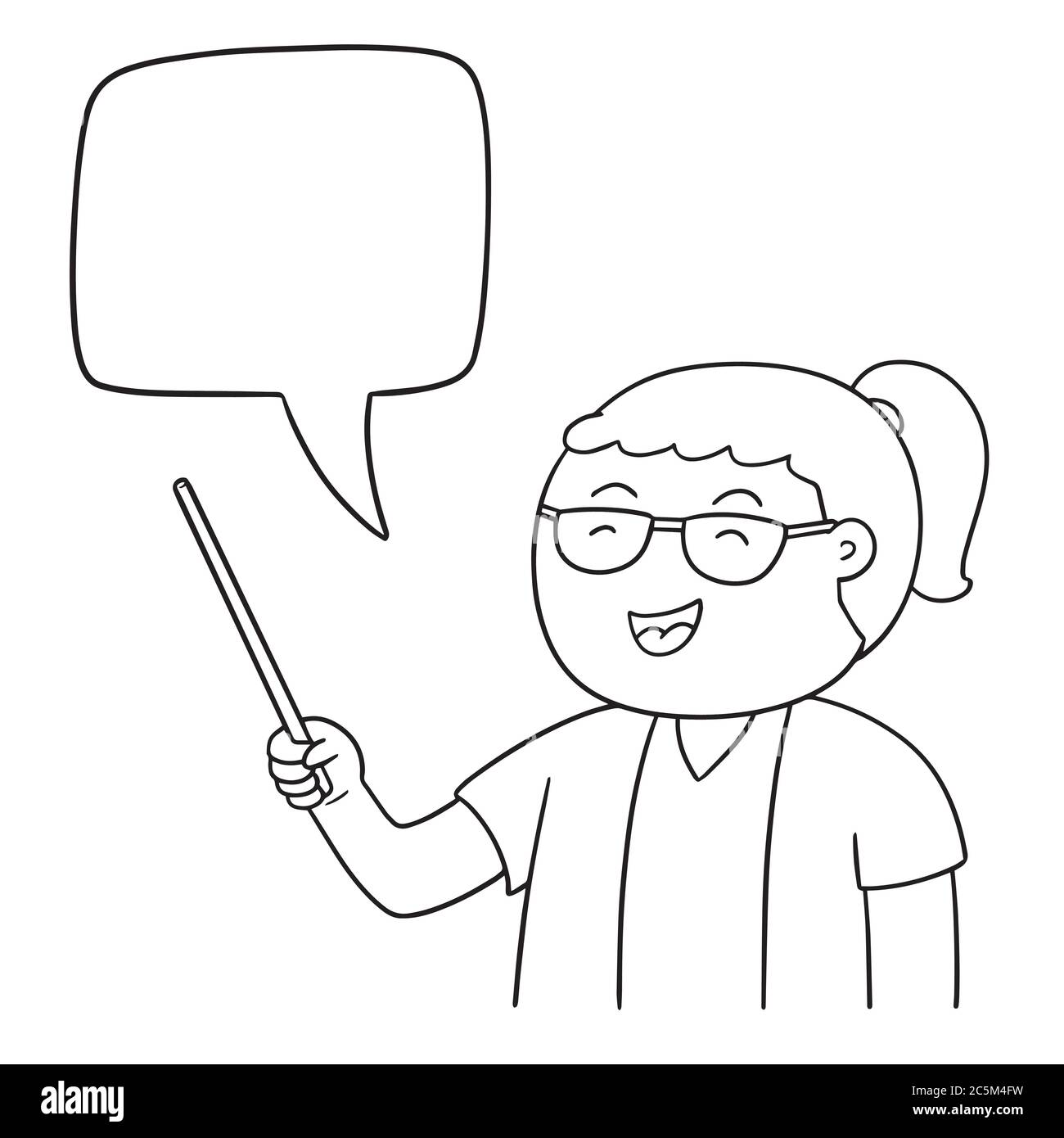 vector of teacher Stock Vector Image & Art - Alamy