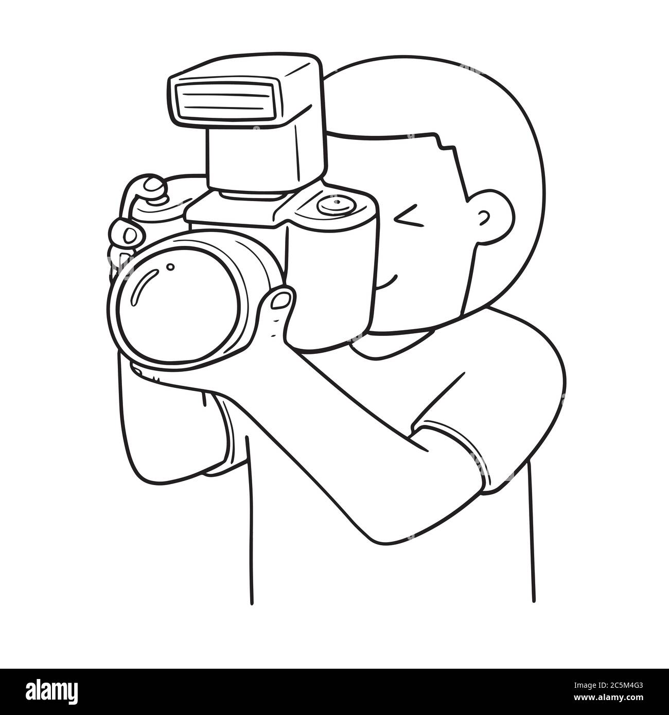 Photographer outdoor Cut Out Stock Images & Pictures - Alamy