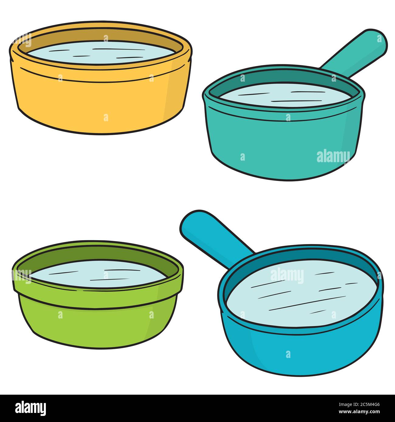 vector set of water dipper Stock Vector Image & Art - Alamy