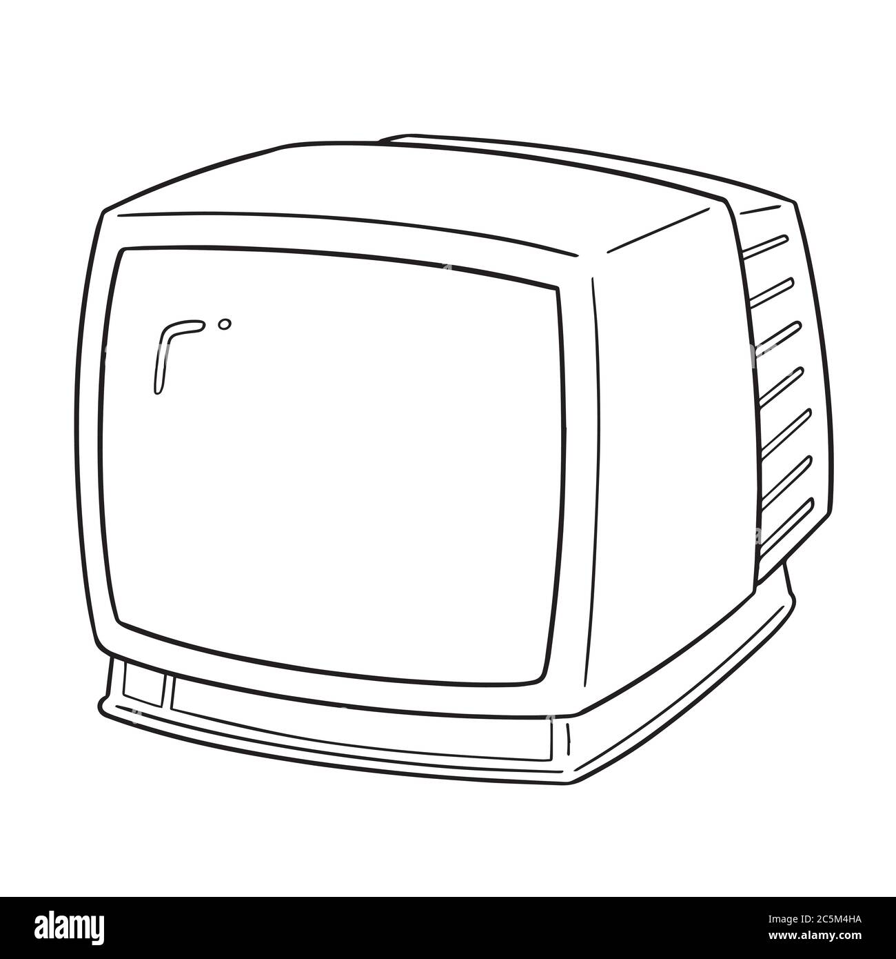 vector of televison Stock Vector Image & Art - Alamy