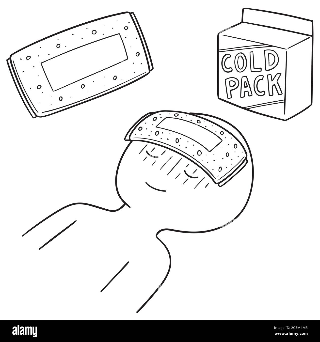 vector set of cold pack Stock Vector Image & Art - Alamy