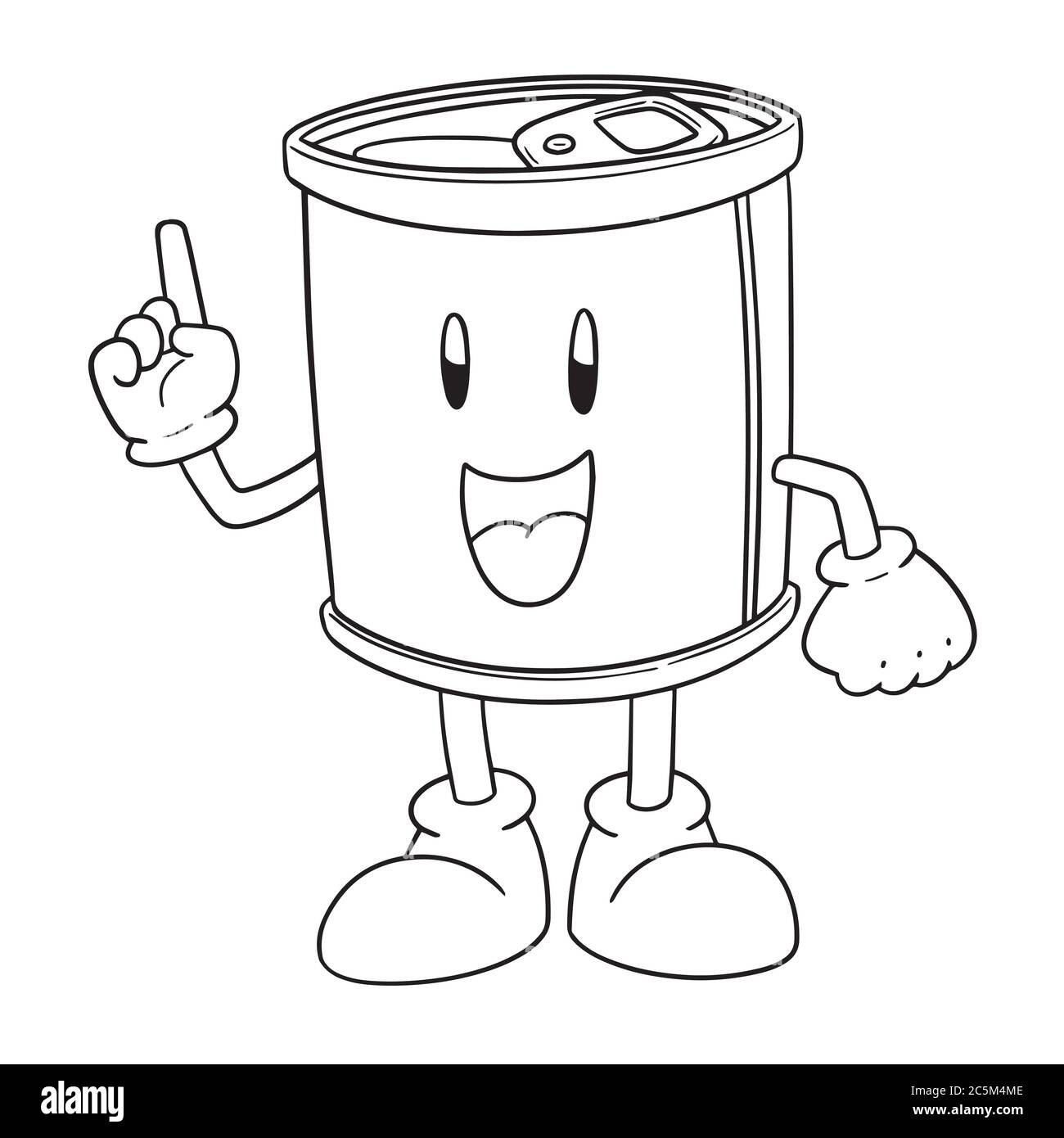 vector of can cartoon Stock Vector Image & Art - Alamy