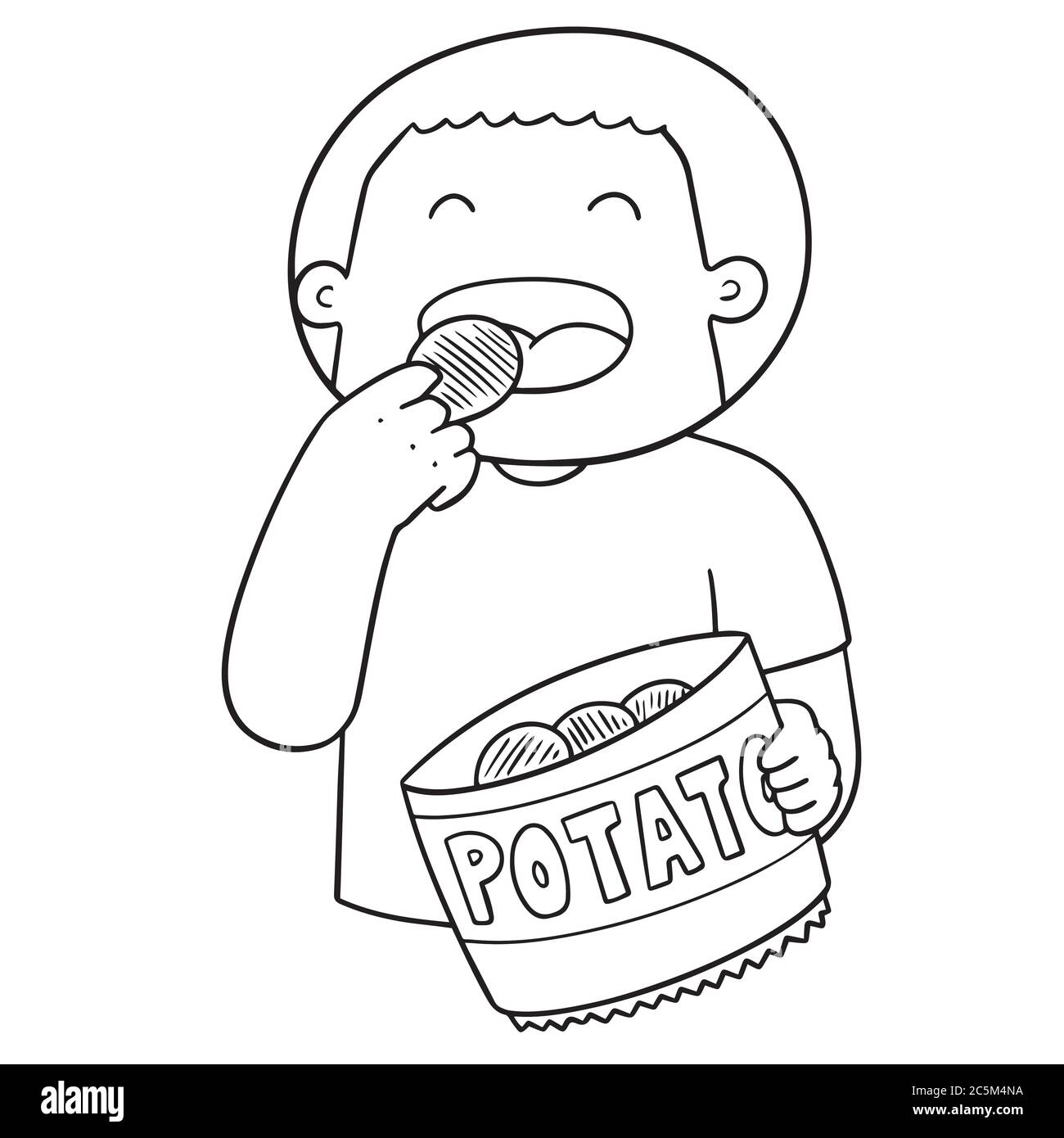 Potatoes Clip Art Black And White