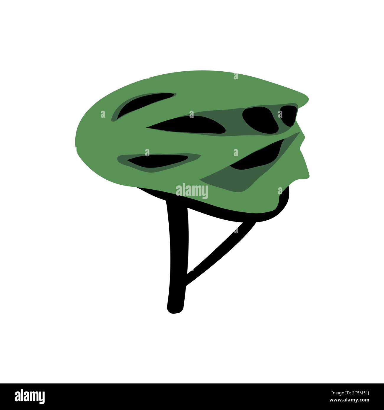 Bicycle safety helmet on Stock Vector Images - Alamy