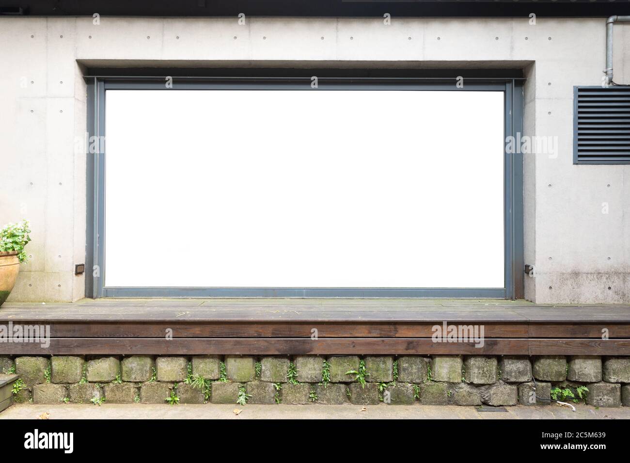 Shop Boutique Store Front with Big Window and Place for Name Stock ...