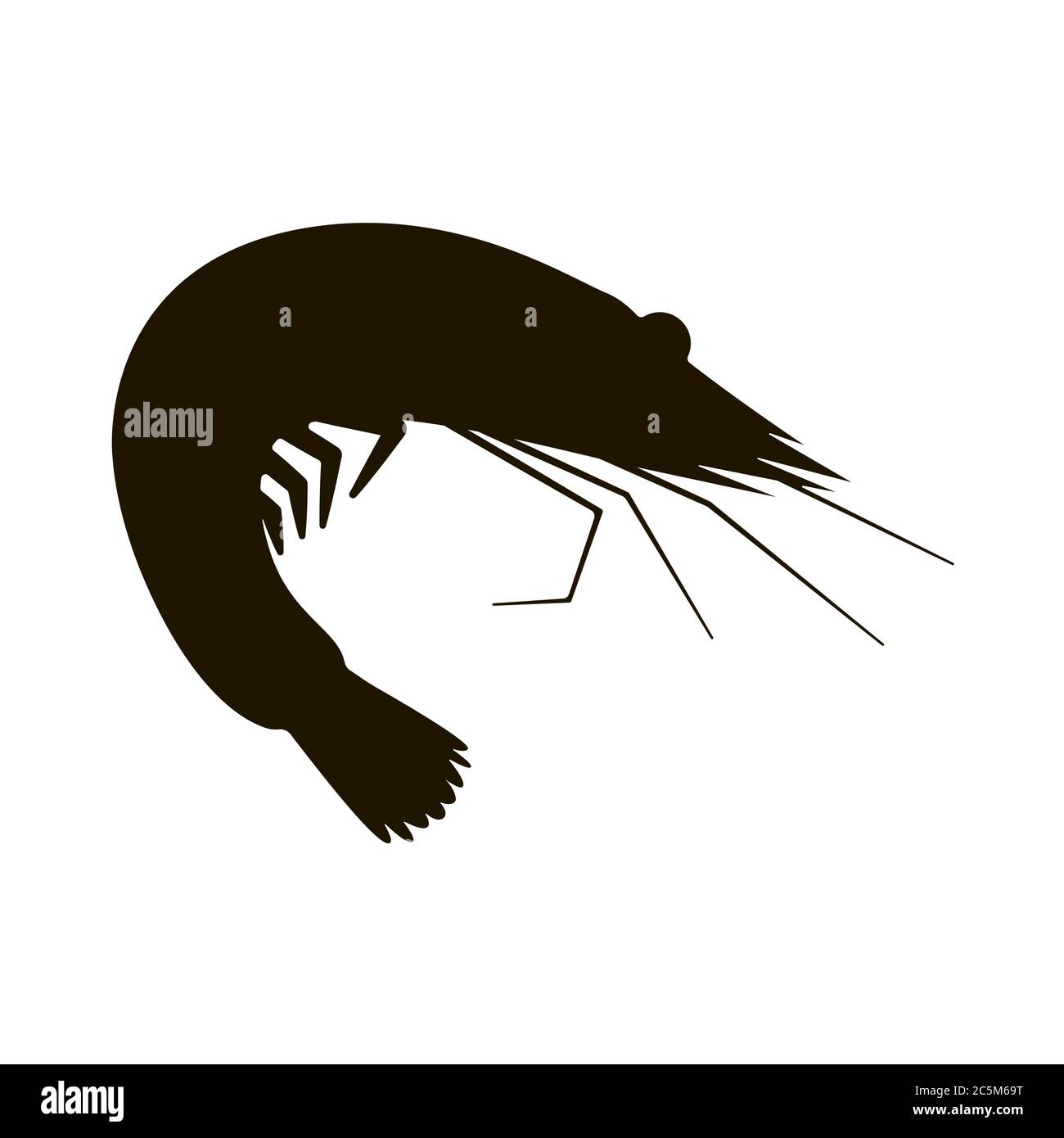 Shrimp icon hi-res stock photography and images - Alamy