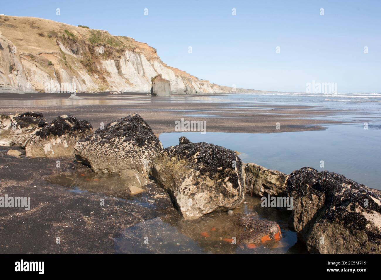 Kai Iwi Beach, Wanganui Stock Photo - Alamy