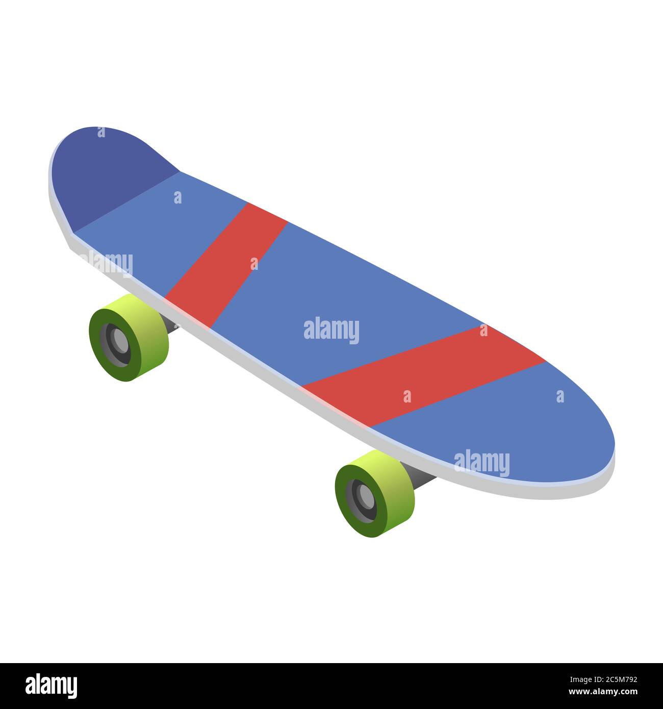 Skateboard on white background. Vector illustration. EPS 10 Stock ...