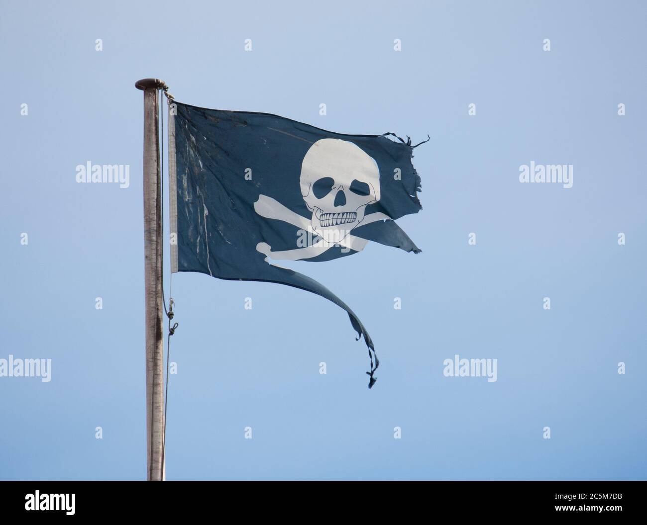 Torn Pirate Flag