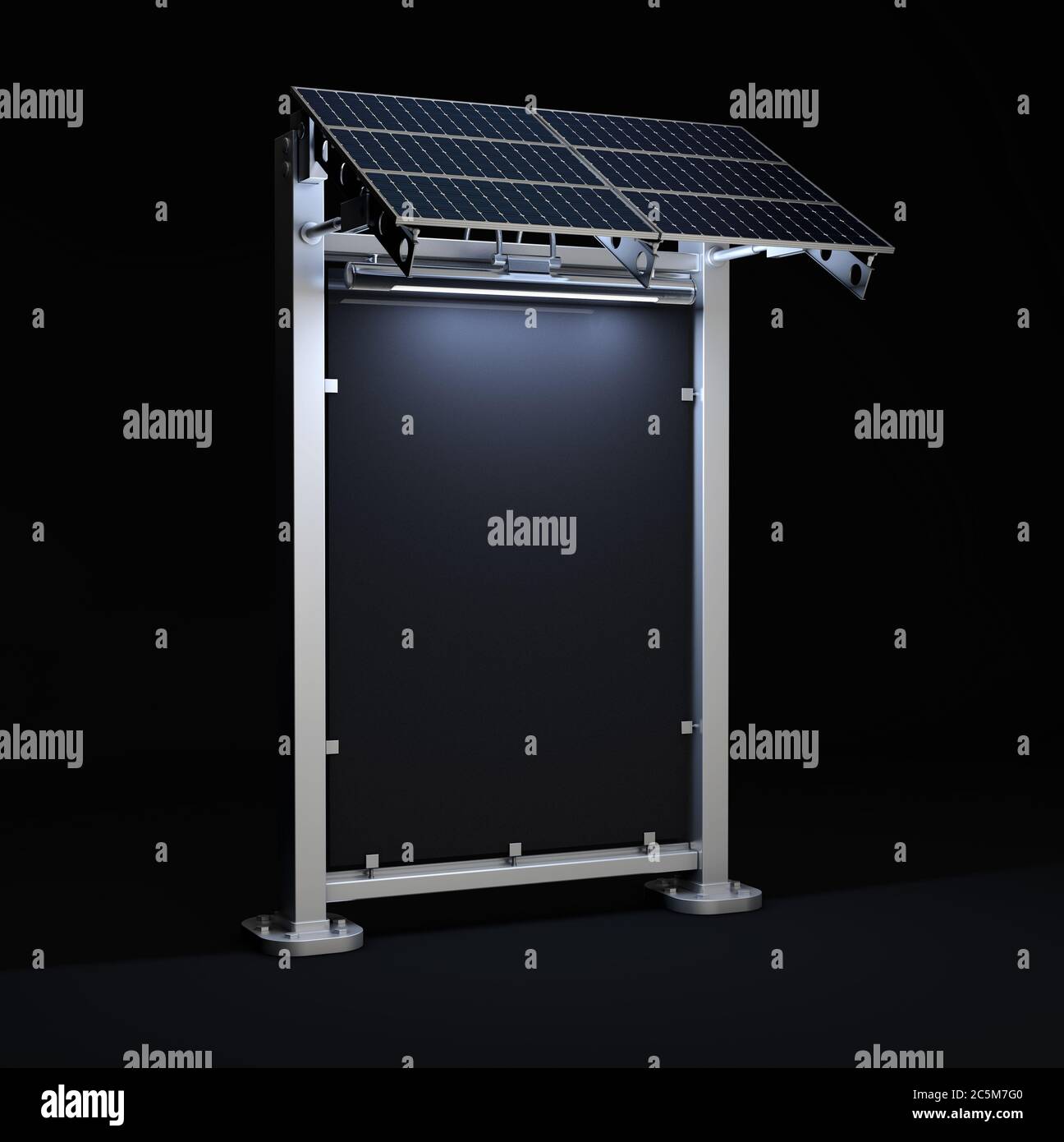 Solar panel construction billboard hi-res stock photography and images ...