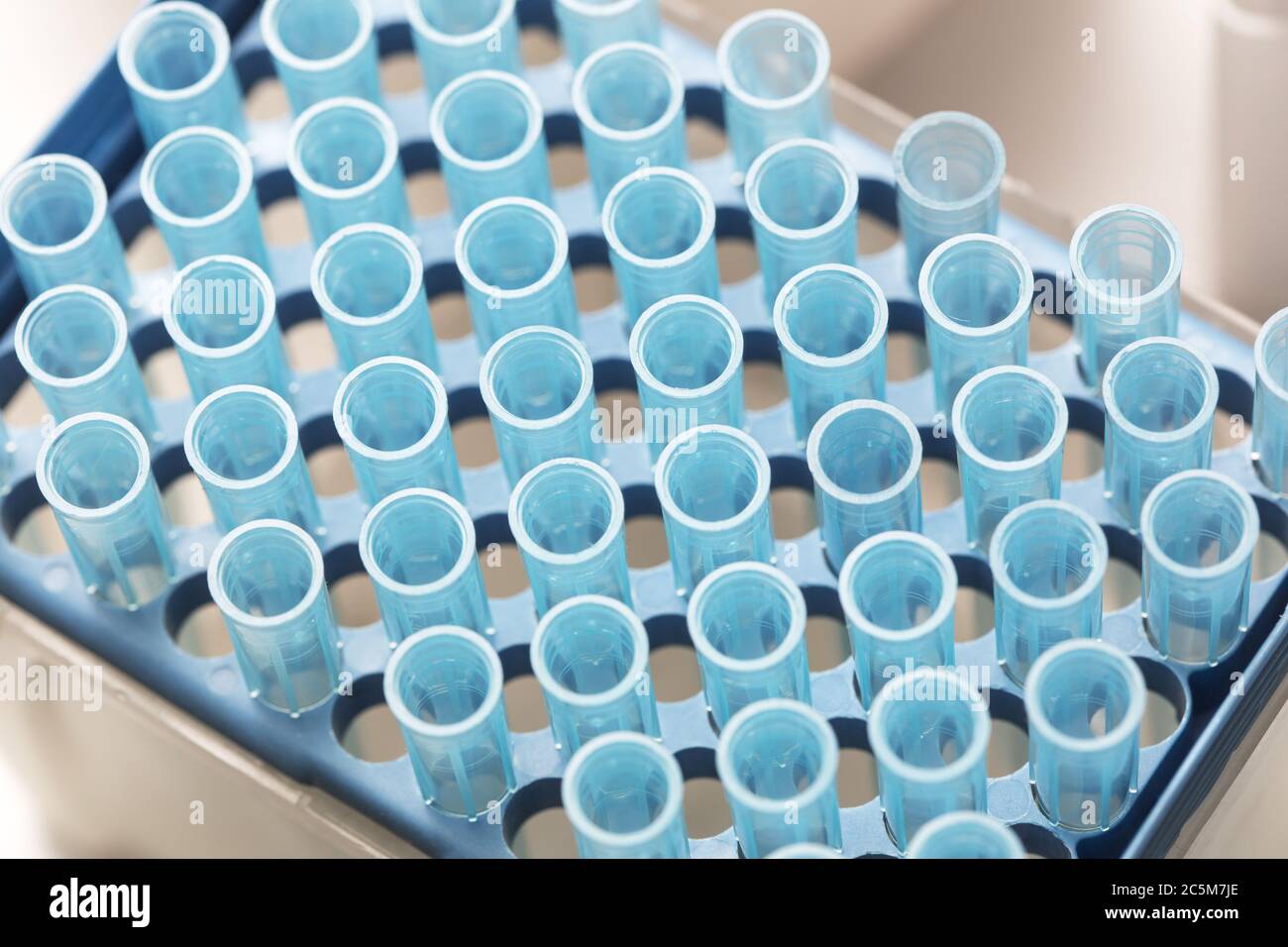 Medical test tubes in boxes Stock Photo - Alamy