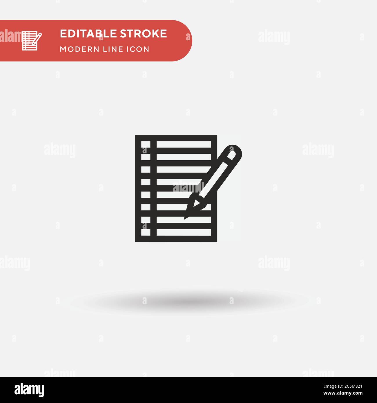 Draft Simple vector icon. Illustration symbol design template for web ...