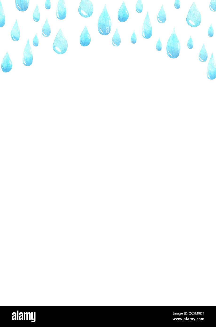 Raindrop Clip Art Border
