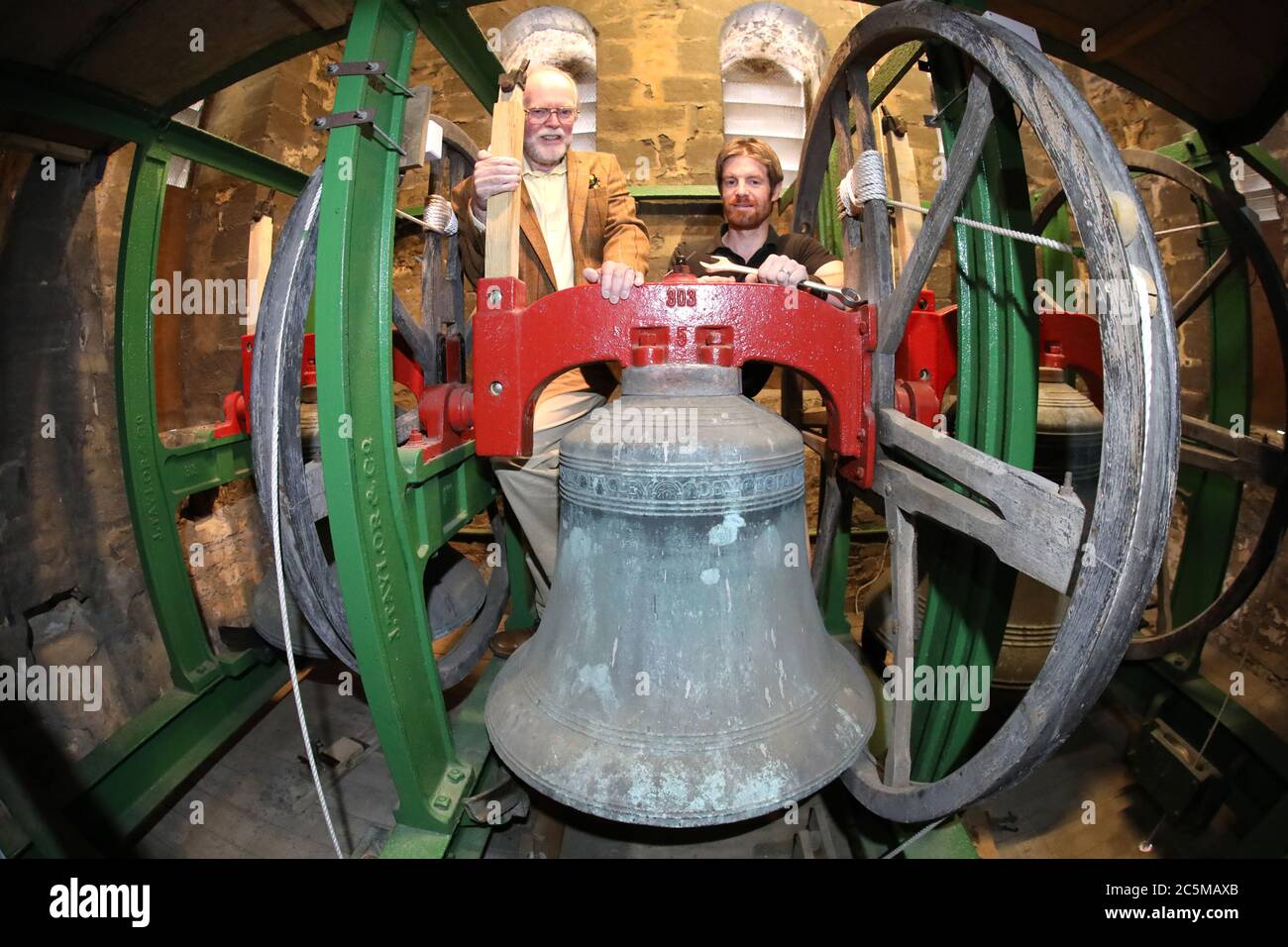 Bell ringers church hi-res stock photography and images - Alamy