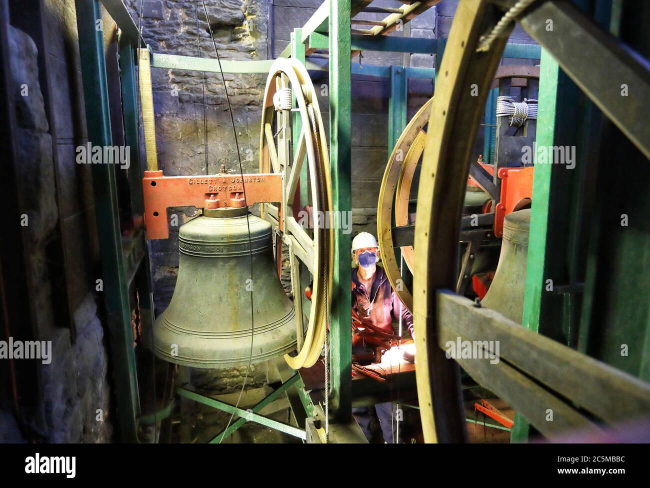 Day one hundred and two of lockdown and these bell ringers are checking ...