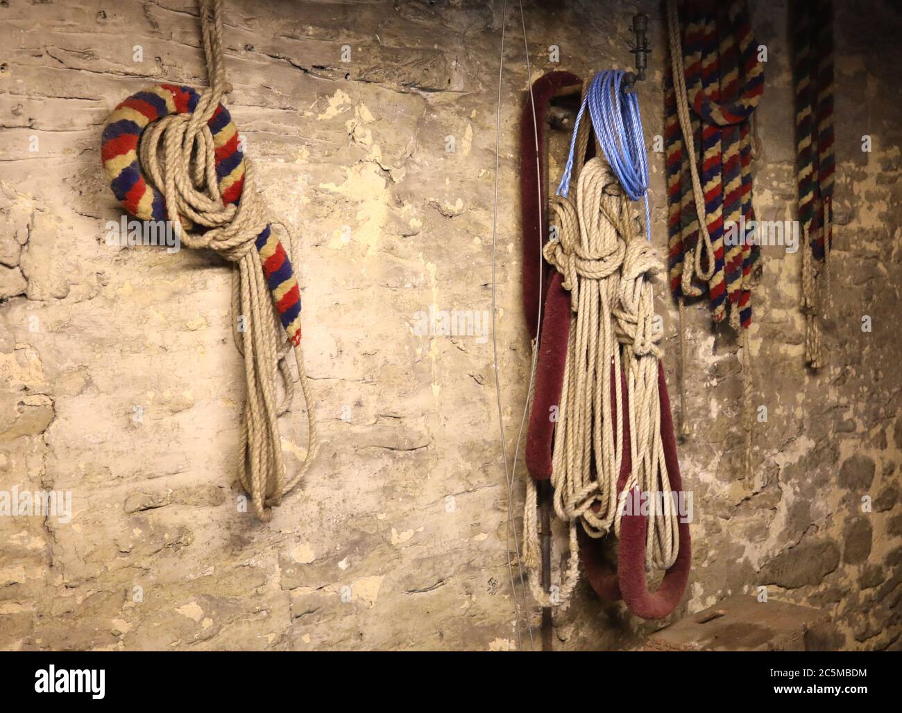 Church bell ropes ringing hi-res stock photography and images - Alamy