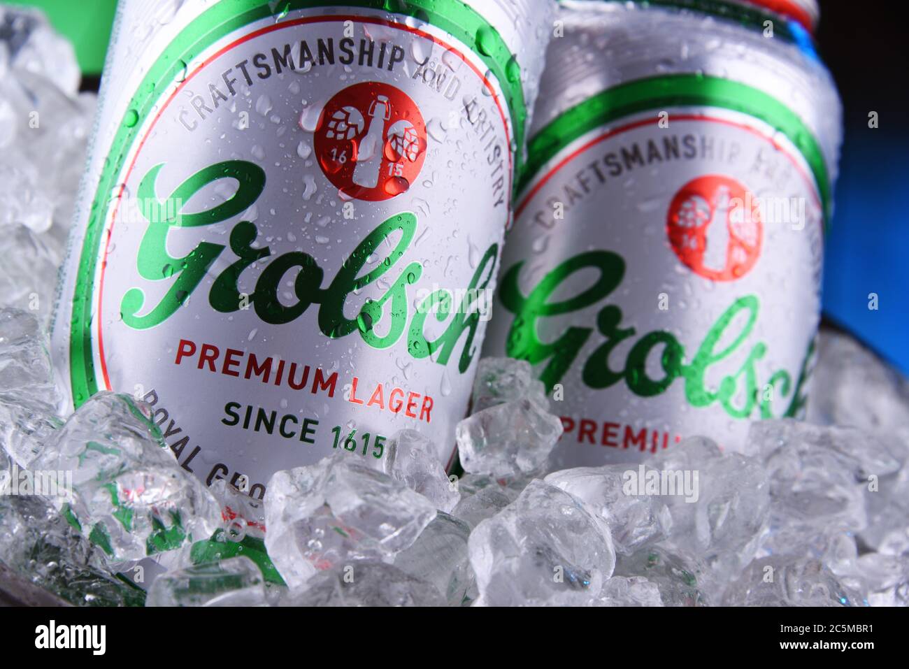 Grolsch premium lager beer can hi-res stock photography and images - Alamy