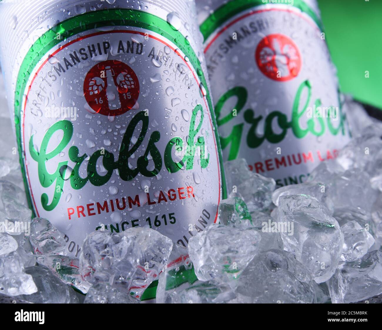 Grolsch premium lager beer can hi-res stock photography and images - Alamy