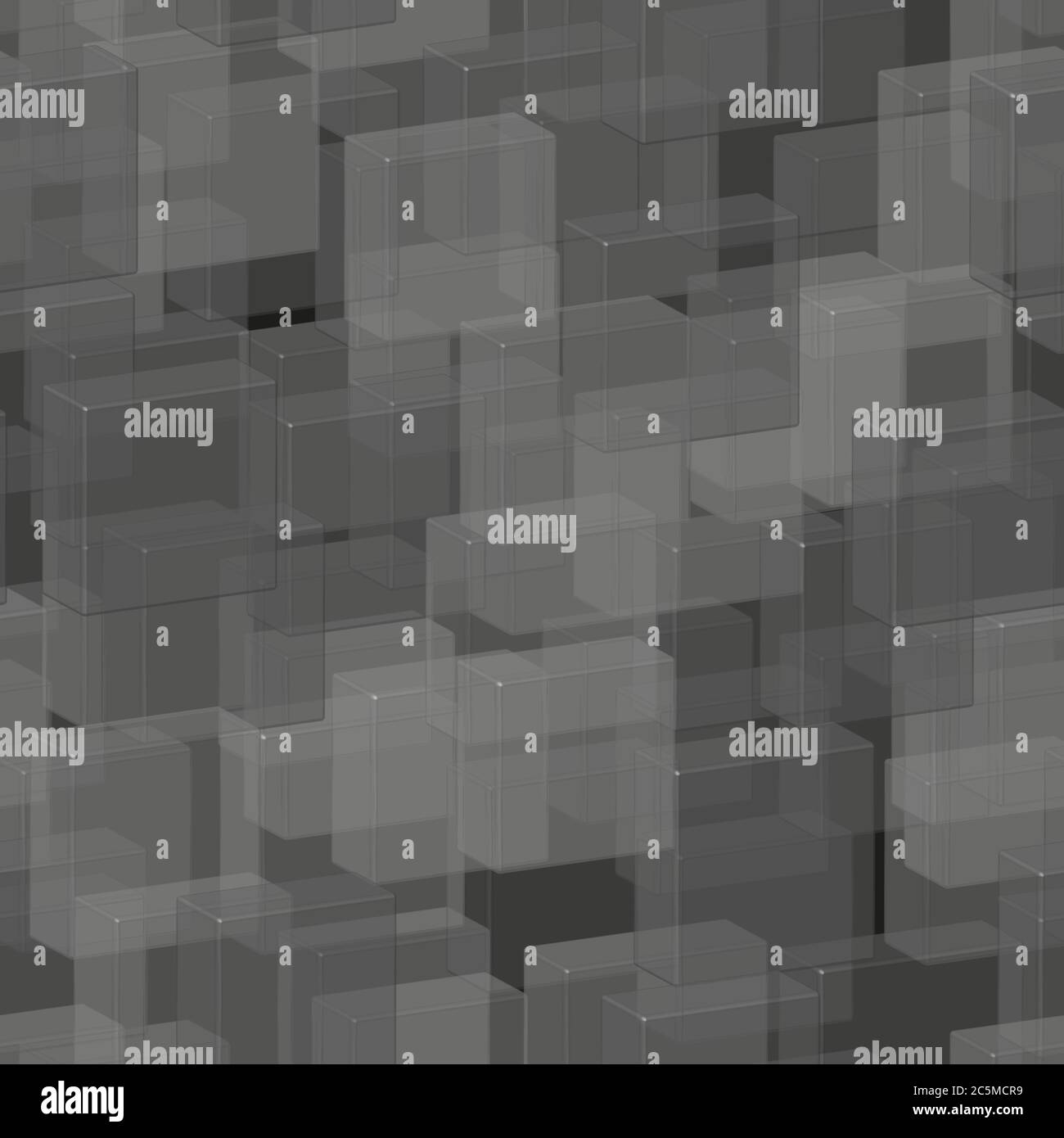 Transparent Gray Tiles Seamless Pattern, 3D Illustration Stock Vector ...