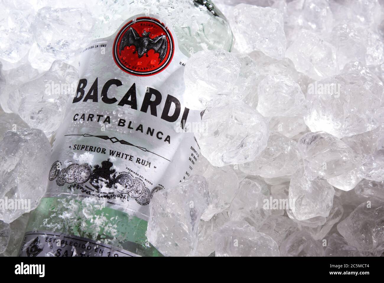 Bacardi rum bottle hi-res stock photography and images - Alamy
