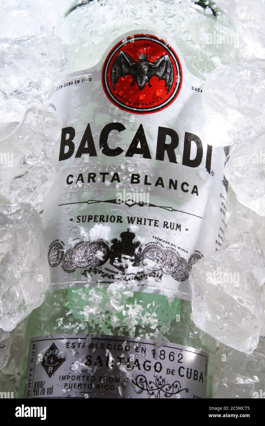 Bacardi rum bottle hi-res stock photography and images - Alamy