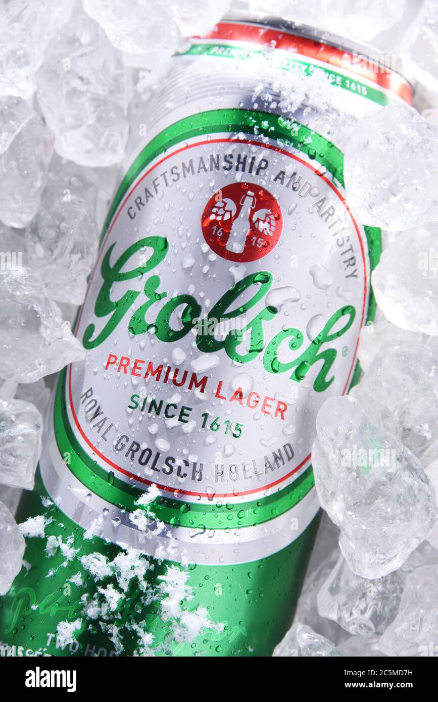 Grolsch premium lager beer can hi-res stock photography and images - Alamy
