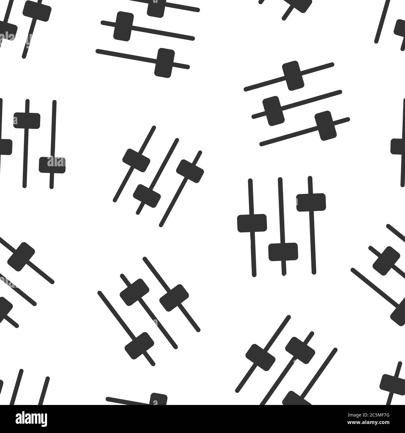 Control volume icon in flat style. Audio adjusting sign vector ...